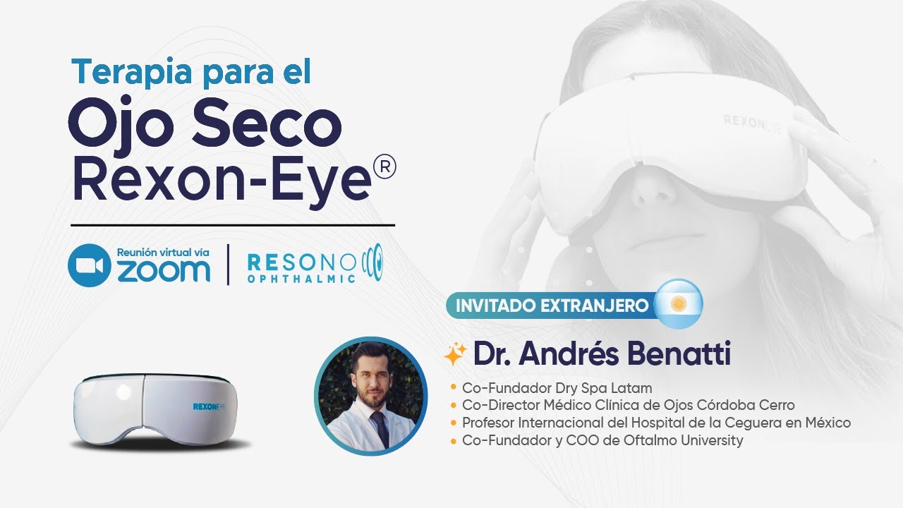 REXON EYE Terapia para ojo seco | Dr. Andrés Benatti - YouTube
