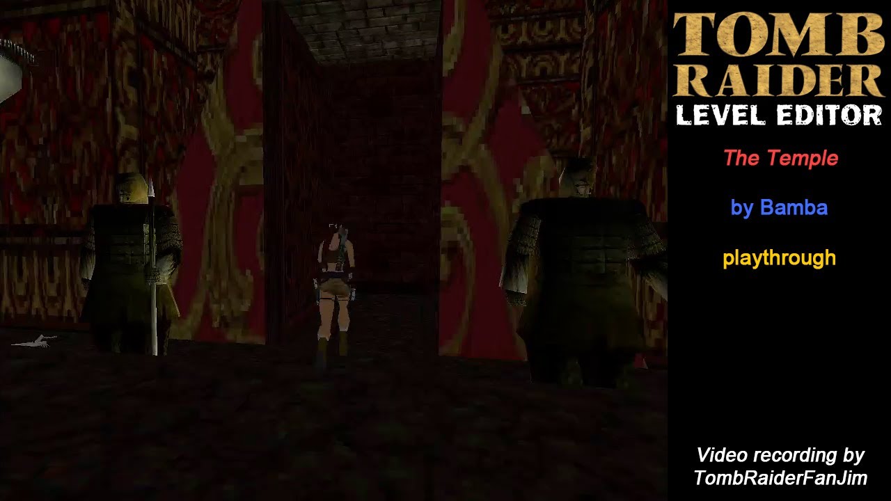 Tomb Raider Custom TRLE - The Temple (by Bamba) - YouTube