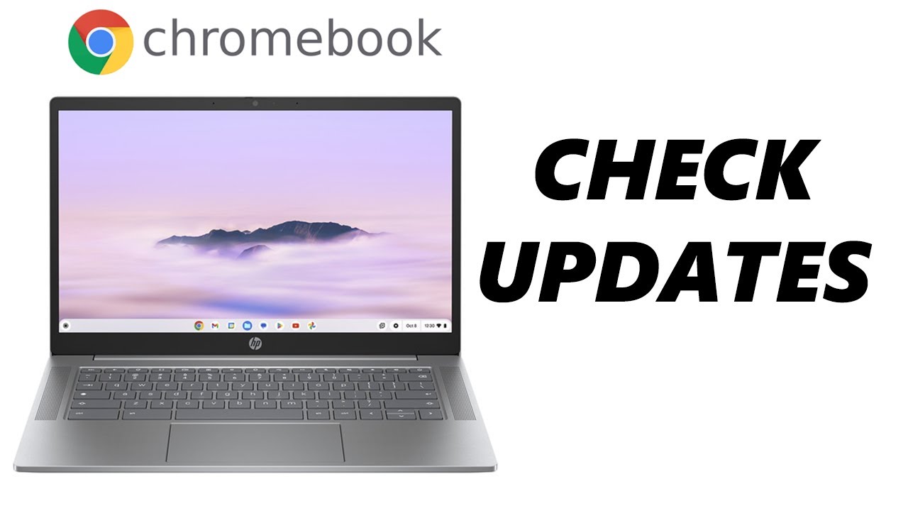 How To Check For Updates On Chromebook - YouTube