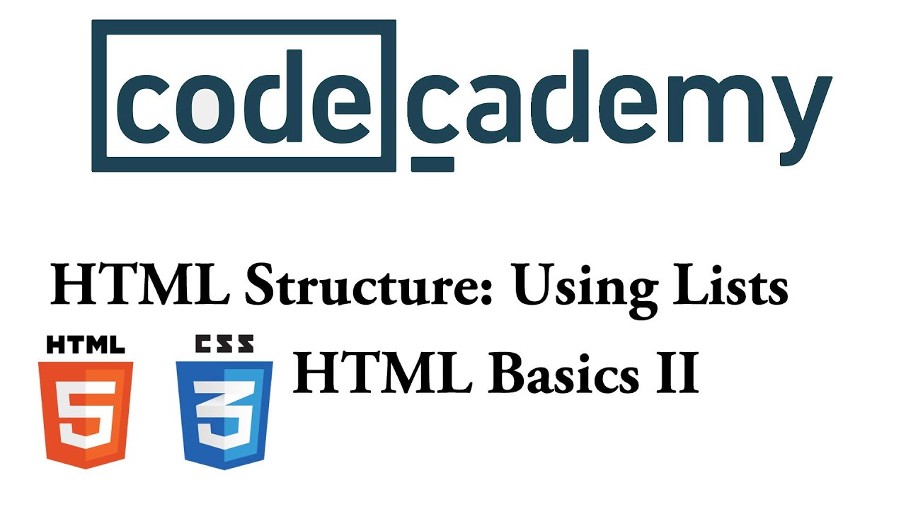 Html And Css Html Basics Ii Youtube 6788