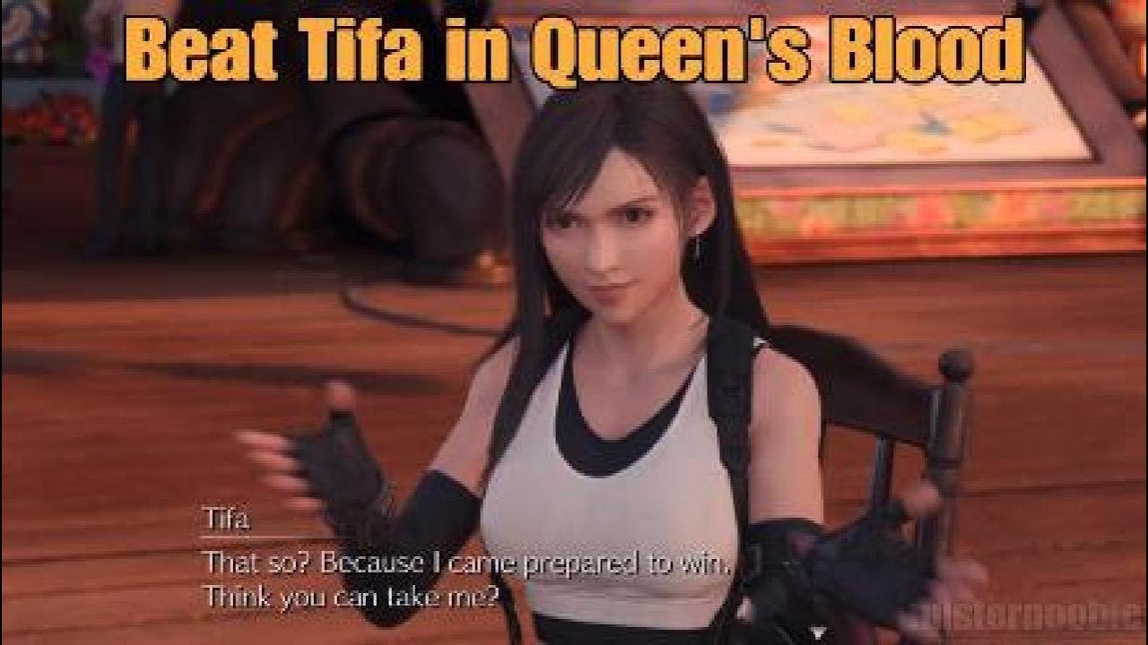 Have fun defeating Tifa in Queen's Blood - Final Fantasy 7 Rebirth (not ...