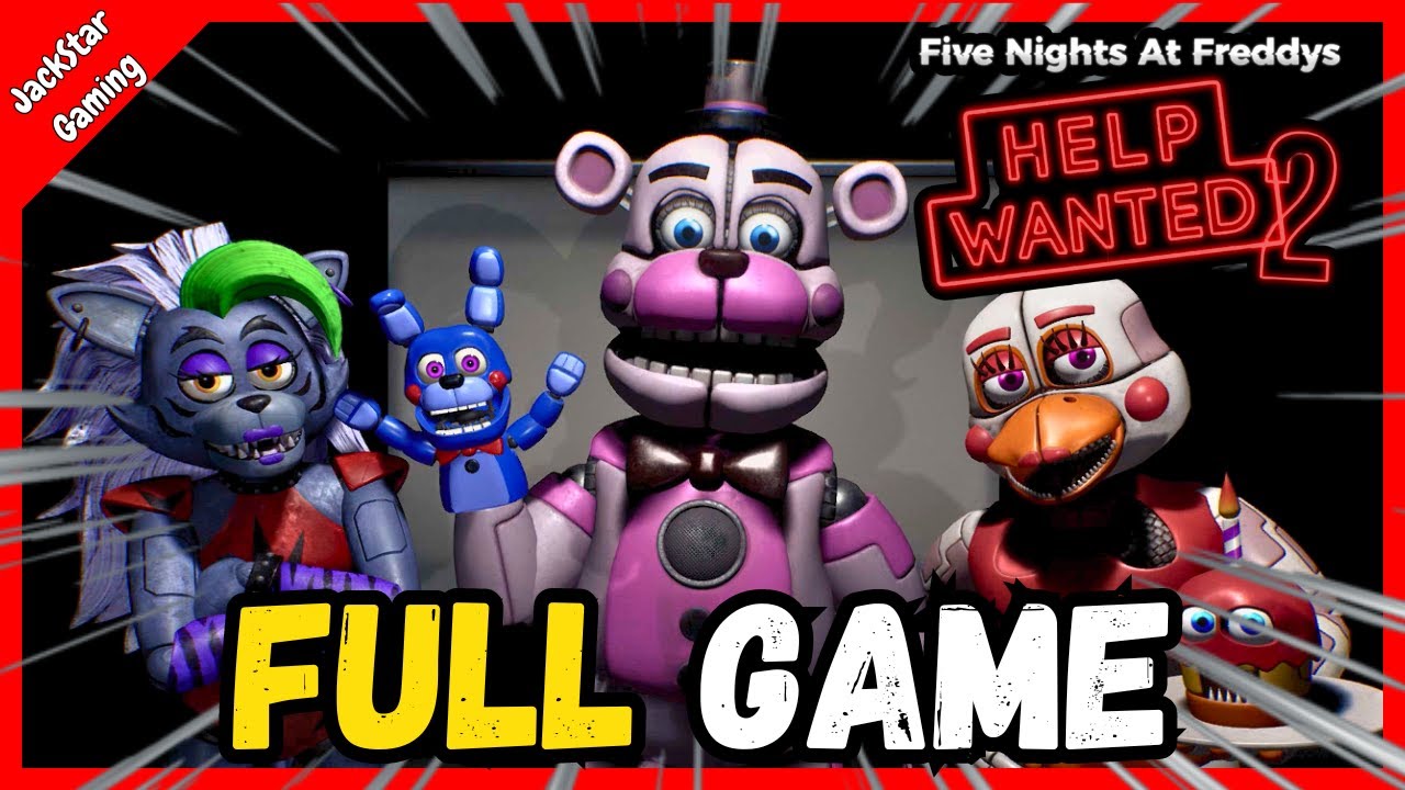 [FLAT MODE] FNAF: Help Wanted 2 - FULL GAME Walkthrough & Ending - YouTube