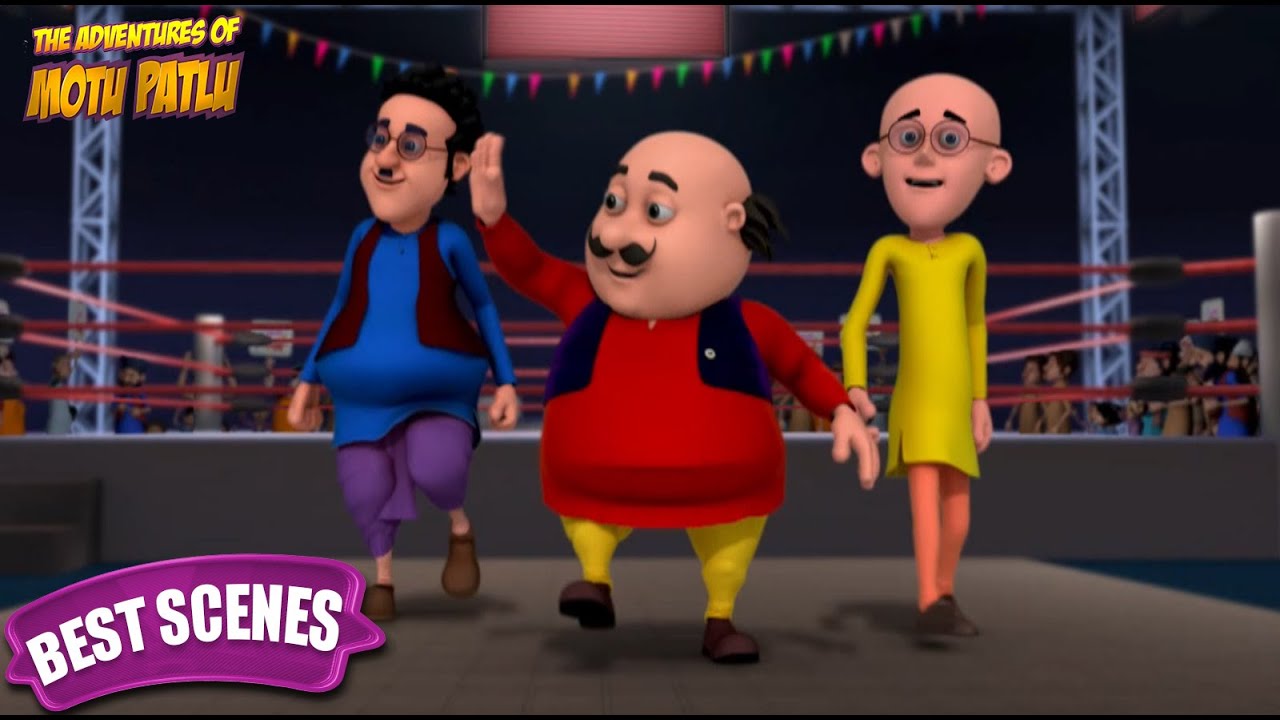 Motu Ki Fight Match | Motu Patlu Best Scenes | 30 | S01 | Popular ...
