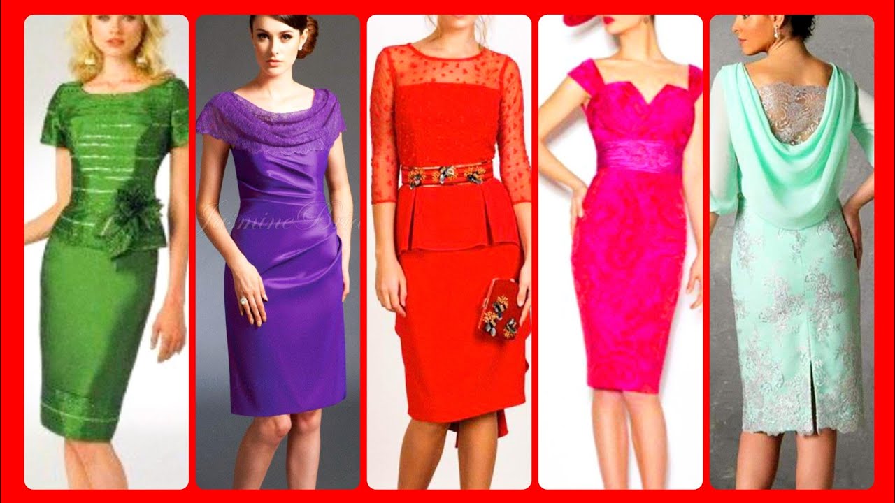 Super Elegant And Awesome Mother Of The Bride Seaht Body Cone Dresses ...