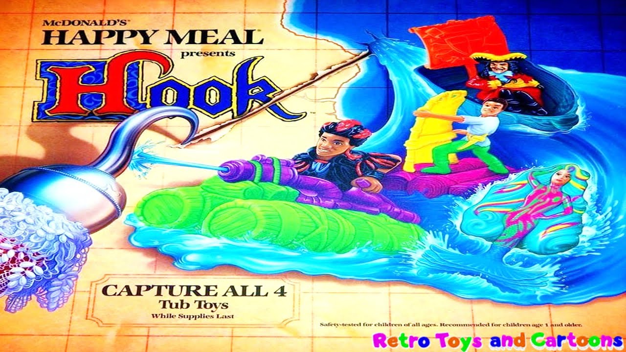 Hook McDonald's Happy Meal Commercial Retro Toys and Cartoons - YouTube