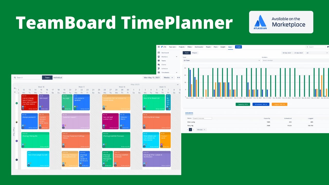DevSamurai Teamboard TimePlanner - Demo - YouTube