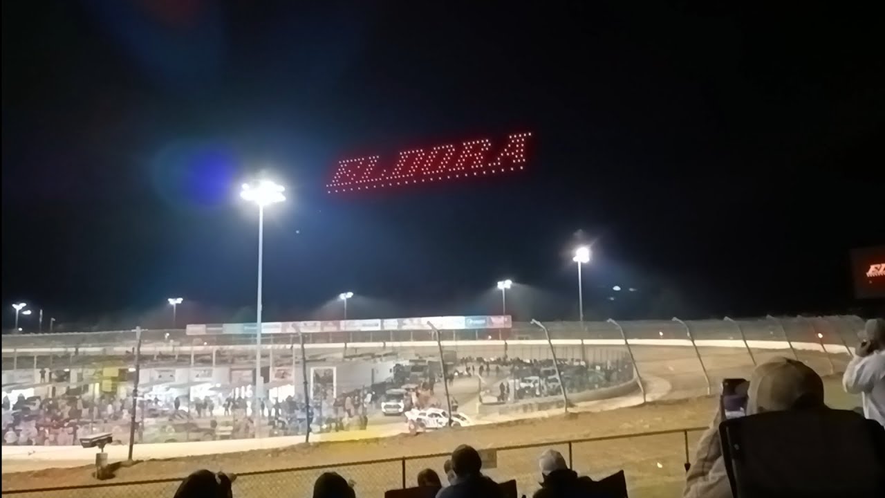 Eldora Speedway WORLD 100 2024 Drone Show