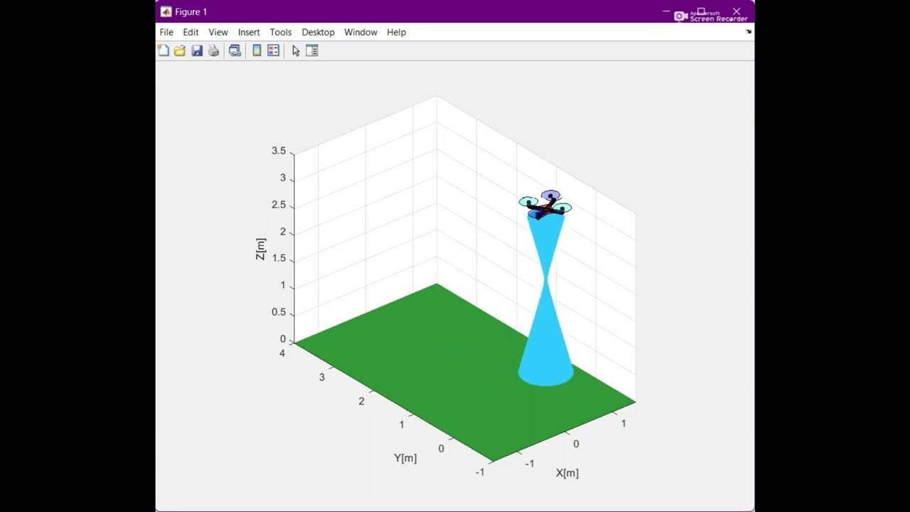 Agriculture spraying drone simulation in MATLAB || Quadcopter Field ...