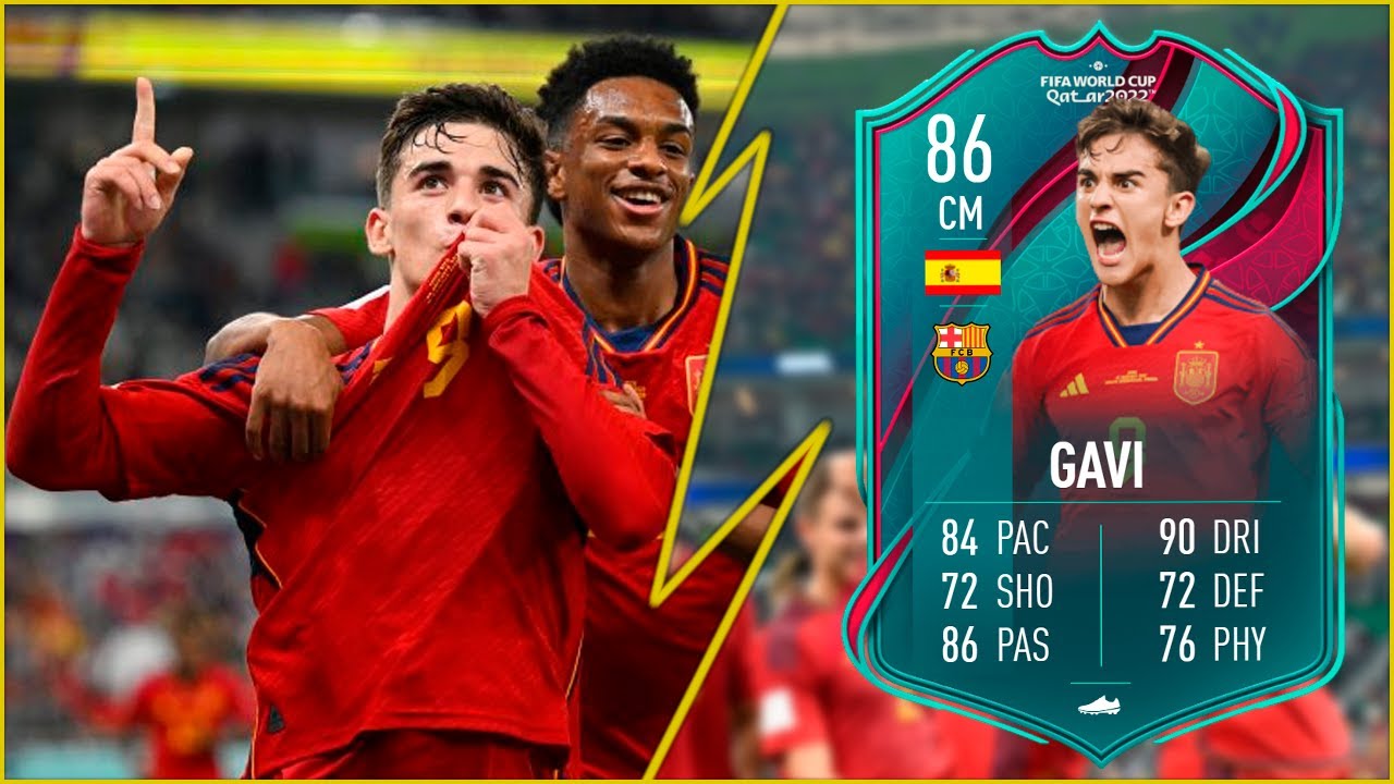 *PAPI GAVI ROTISIMO* GAVI 86 WC TOTT REVIEW | FIFA 23 | RUBHD - YouTube