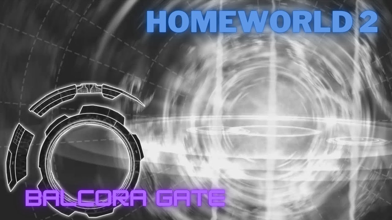 Homeworld 2 gameplay | Campaign | M-13 | Balcora Gate - YouTube