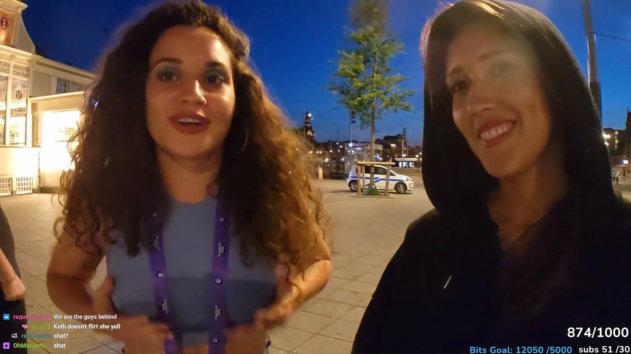She is flirting with the chat! - Justketh - YouTube