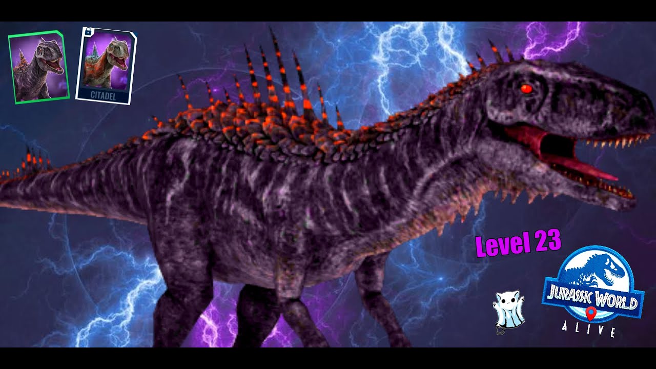 Unique GIGANYX Level 23! FIRST BATTLES ON NUBLAR SHORES!! (Jurassic ...