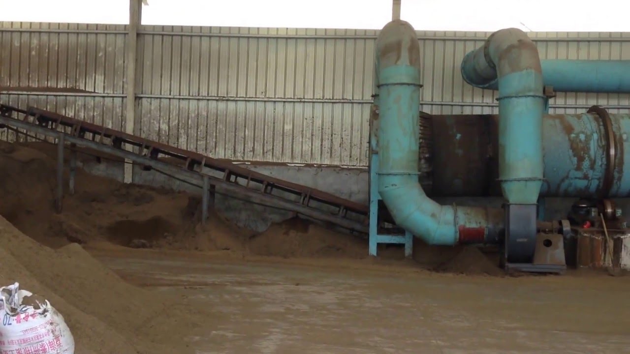 Cow manure drying machine,cow dung dryer-Shanghai Lipu - YouTube