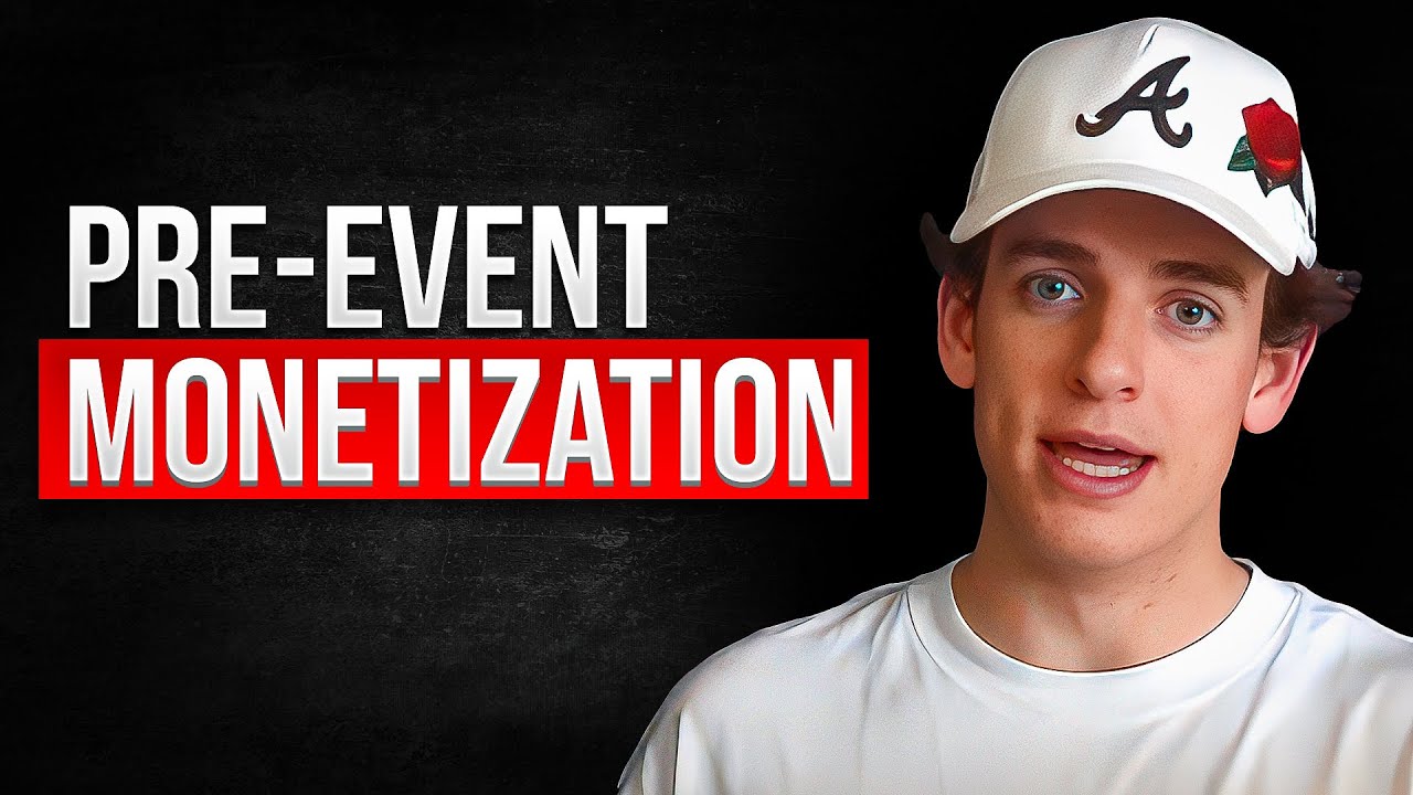 How To Make Money Before Your Live Event Happens | Pre-Event ...