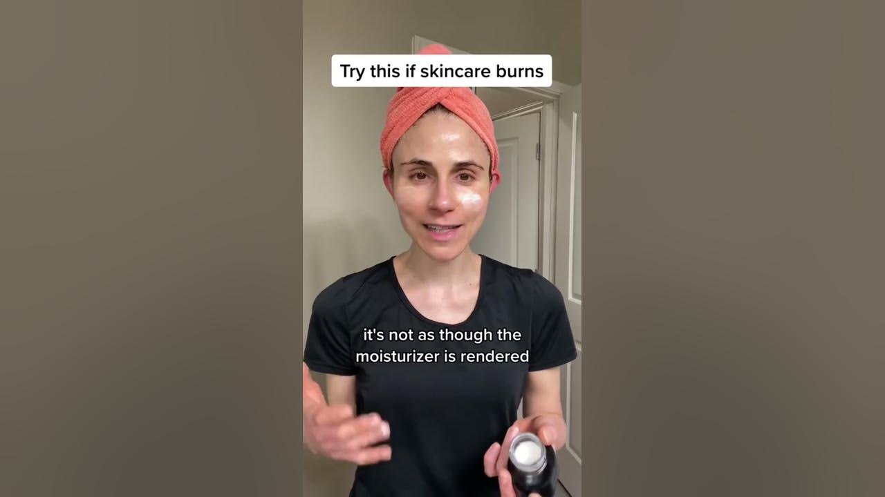 Try This If Moisturizer Burns Dermatologist Drdrayzday Youtube