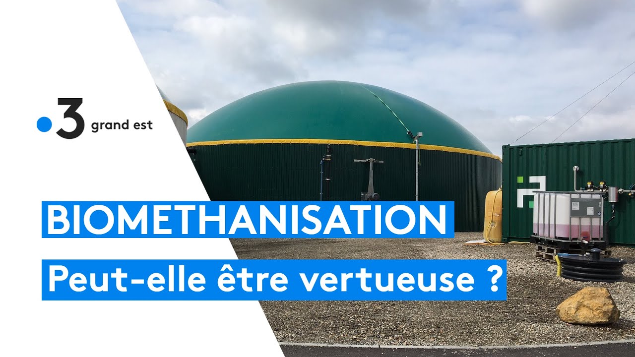 La biométhanisation en Grand-Est - YouTube