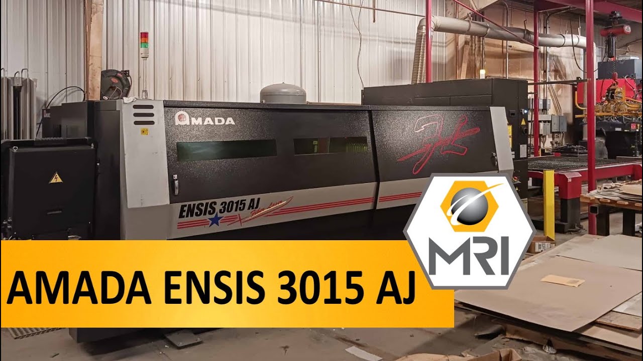 2018 AMADA ENSIS 3015 AJ LASER - YouTube