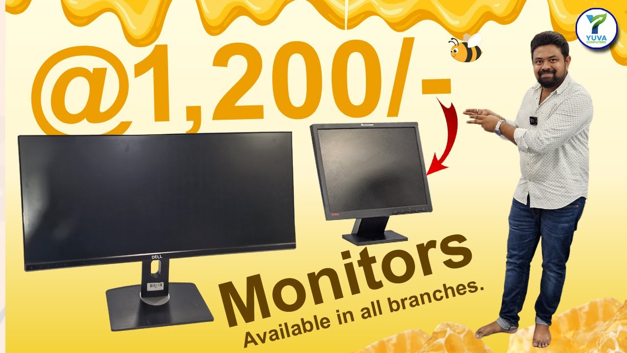 @1,200/- Monitors ….Available at All branches | Yuva Computers - YouTube