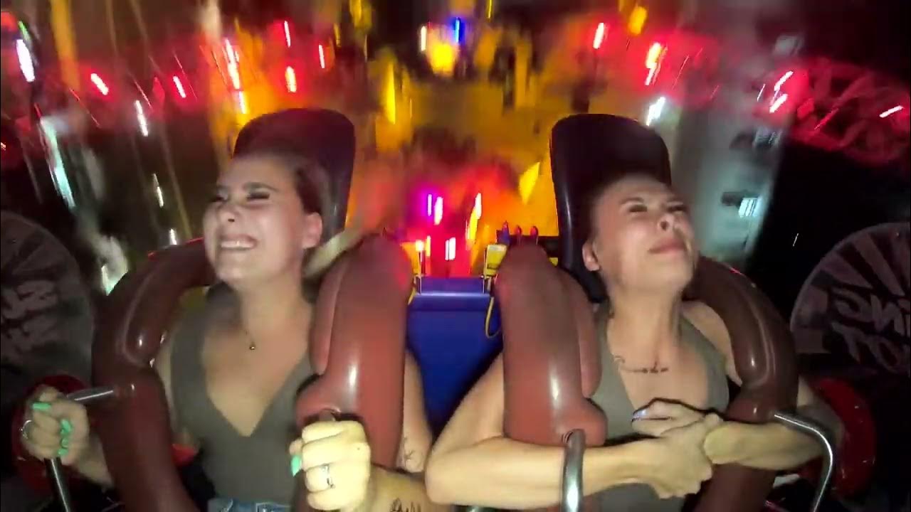 Slingshot Fun Ride Oops Moment π Sling Hot Shot Fun Club Youtube