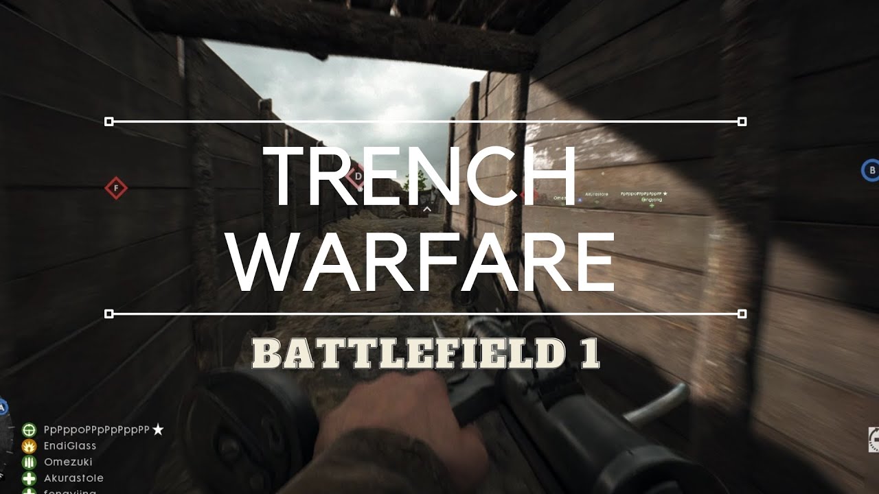 Trench Warfare - Battlefield 1 - YouTube