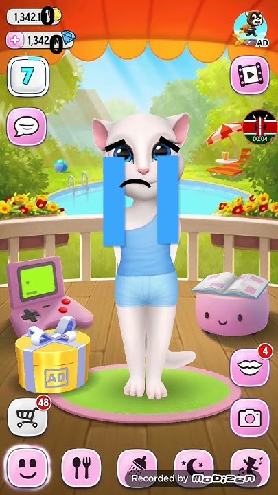 My Talking Angela Crying But There No More Coins And Diamonds Are 0 Youtube