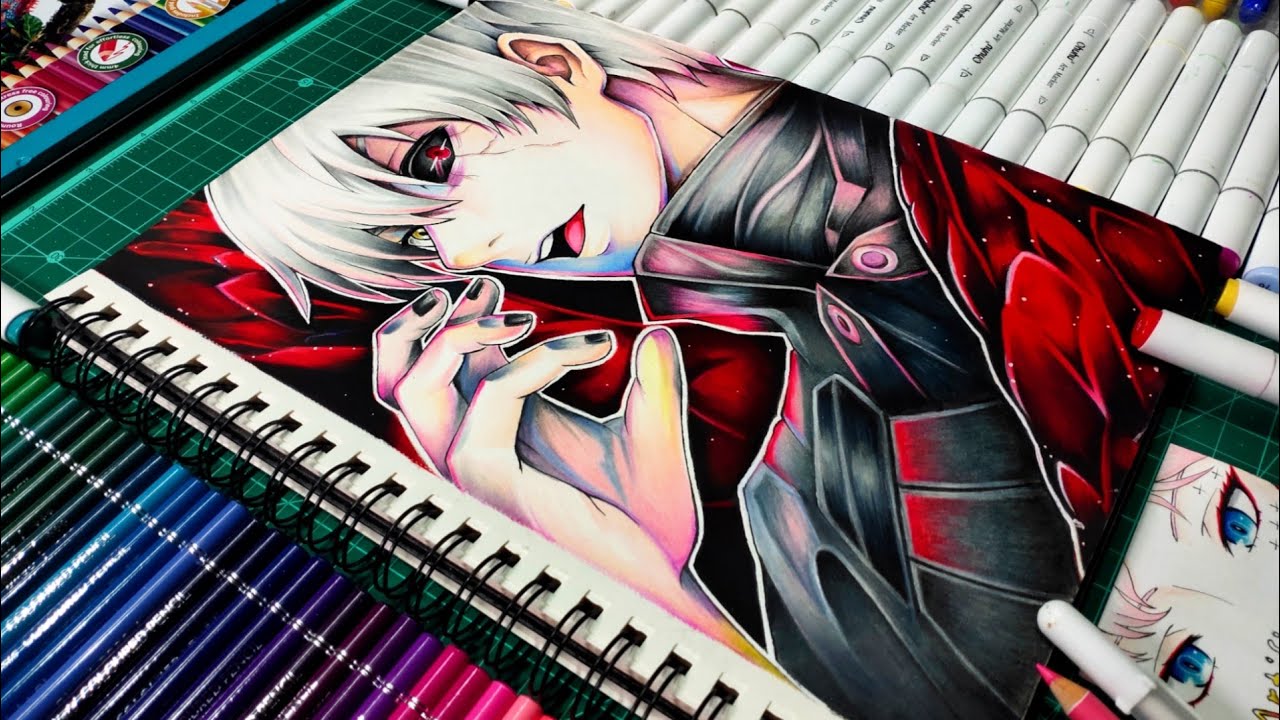 Drawing Kaneki Ken | Tokyo Ghoul | Ken Kaneki Drawing | Artified YT ...