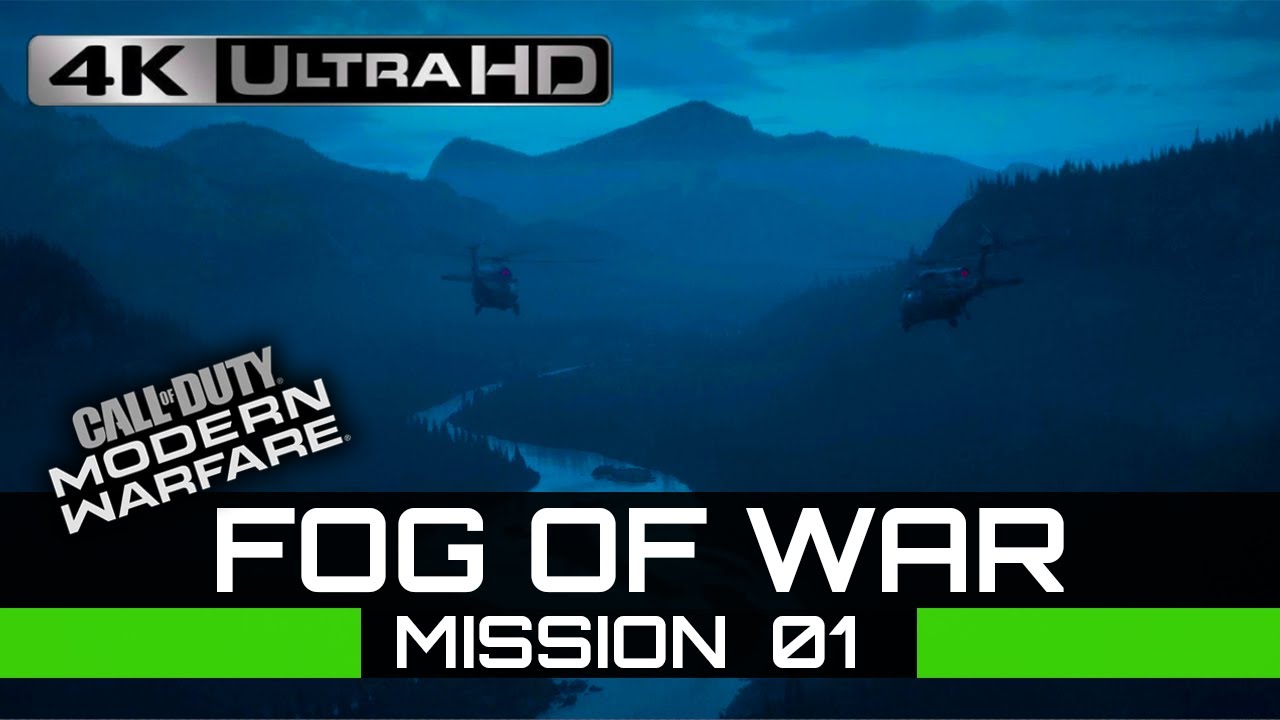 Call of Duty: Modern Warfare - Fog of War | Intro & Mission #1 [4K UHD ...