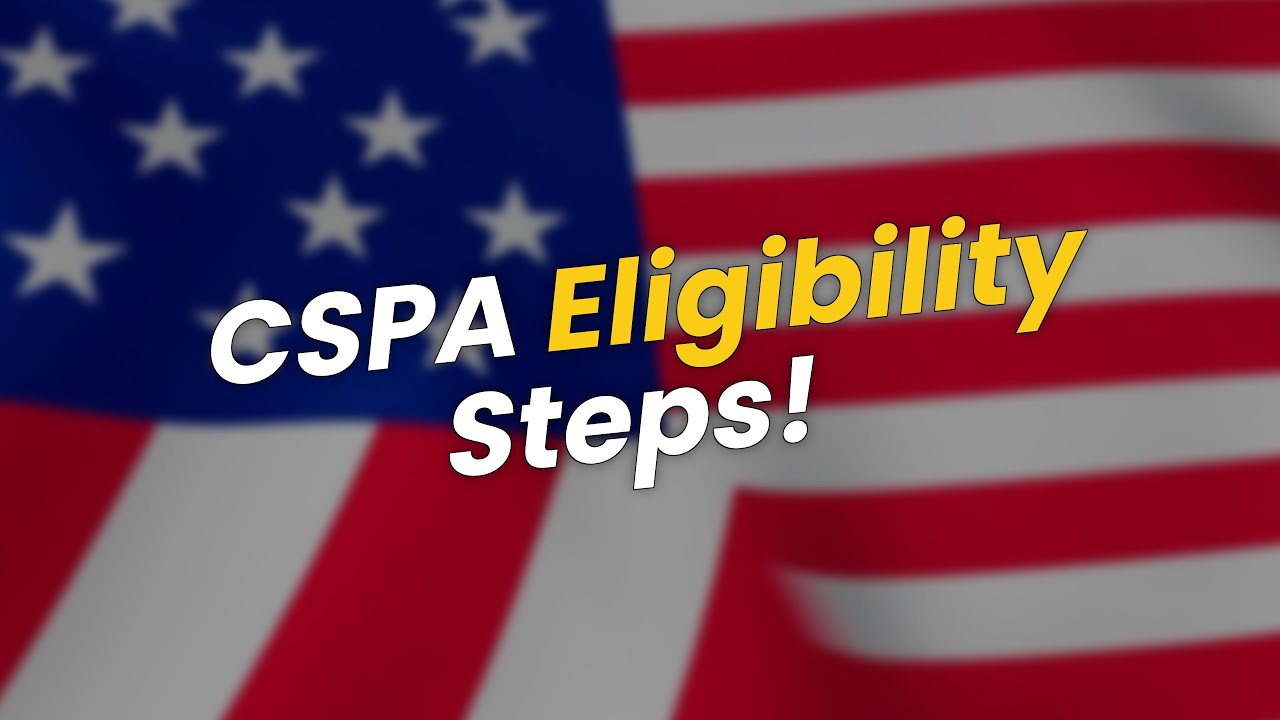 🔍 CSPA Eligibility: 4 Key Steps You Must Know! - YouTube