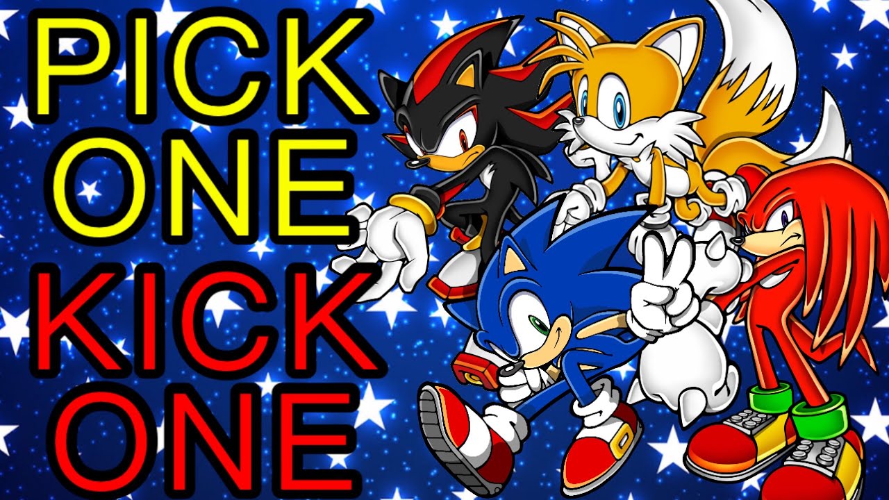 PICK one, KICK one!! SONIC the Hedgehog VOCAL TRACKS!! - YouTube
