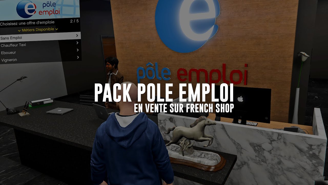 [FiveM] PACK POLE EMPLOI - YouTube