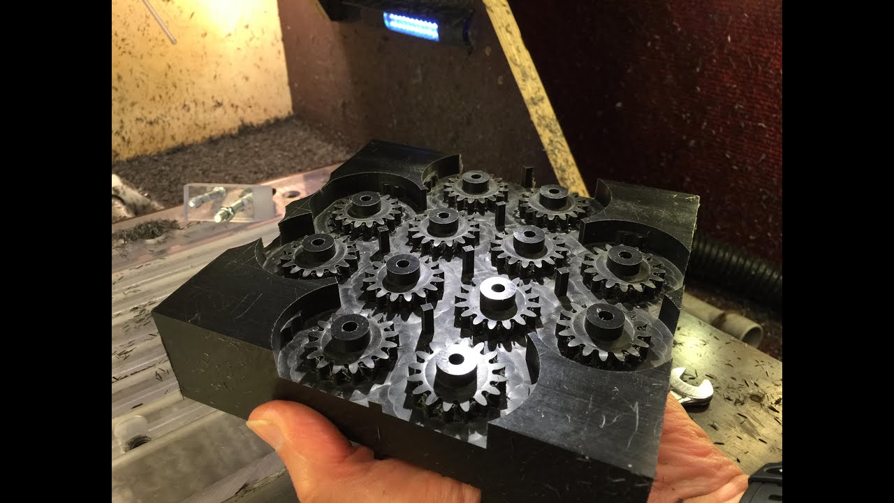Making a Bunch of Gears or Cogwheels - YouTube