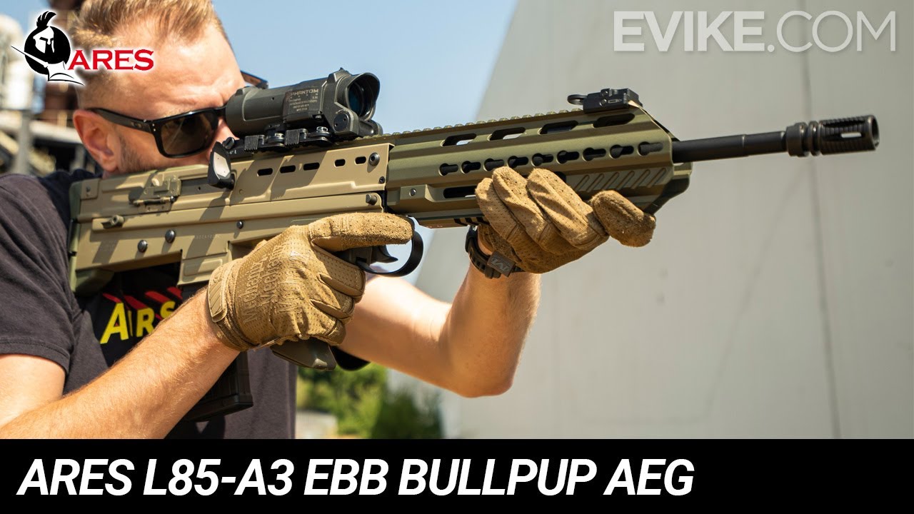 ARES L85-A3 Electric Blowback Bullpup AEG Review - YouTube