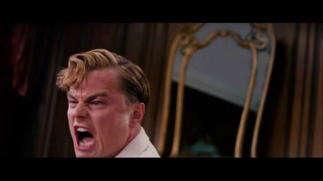 The Great Gatsby- "SHUT UP! SHUT UP!" - YouTube