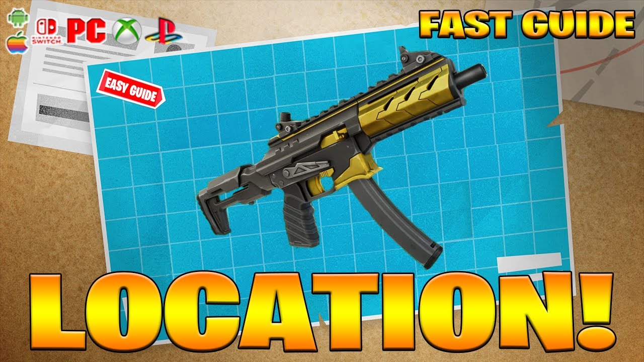 Where To Find Hades Harbinger SMG Mythic Weapon In Fortnite! (How To ...