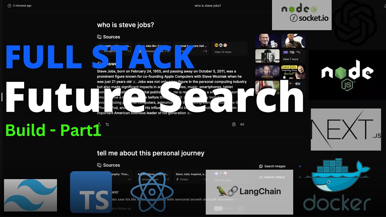 2. Future Search - Build Part1 | NextJS | Express | Langchain | Agents | Socket | OpenAI ...