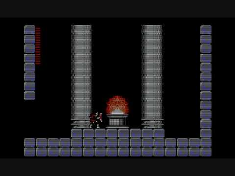 Castlevania 2 Simon's Quest - Dracula Fight - See how quick you can die on him