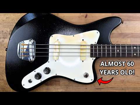 The Germans really knew how to make a Bass Guitar!