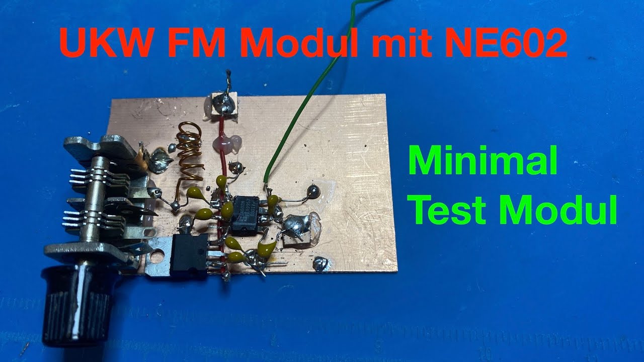 UKW NE602 Modul - YouTube