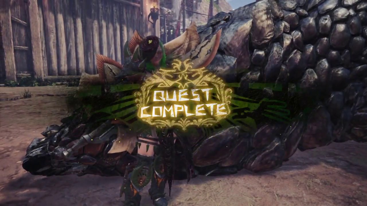 MH World - challenge Quest 1: expert (Solo) in 8'46''13 - YouTube