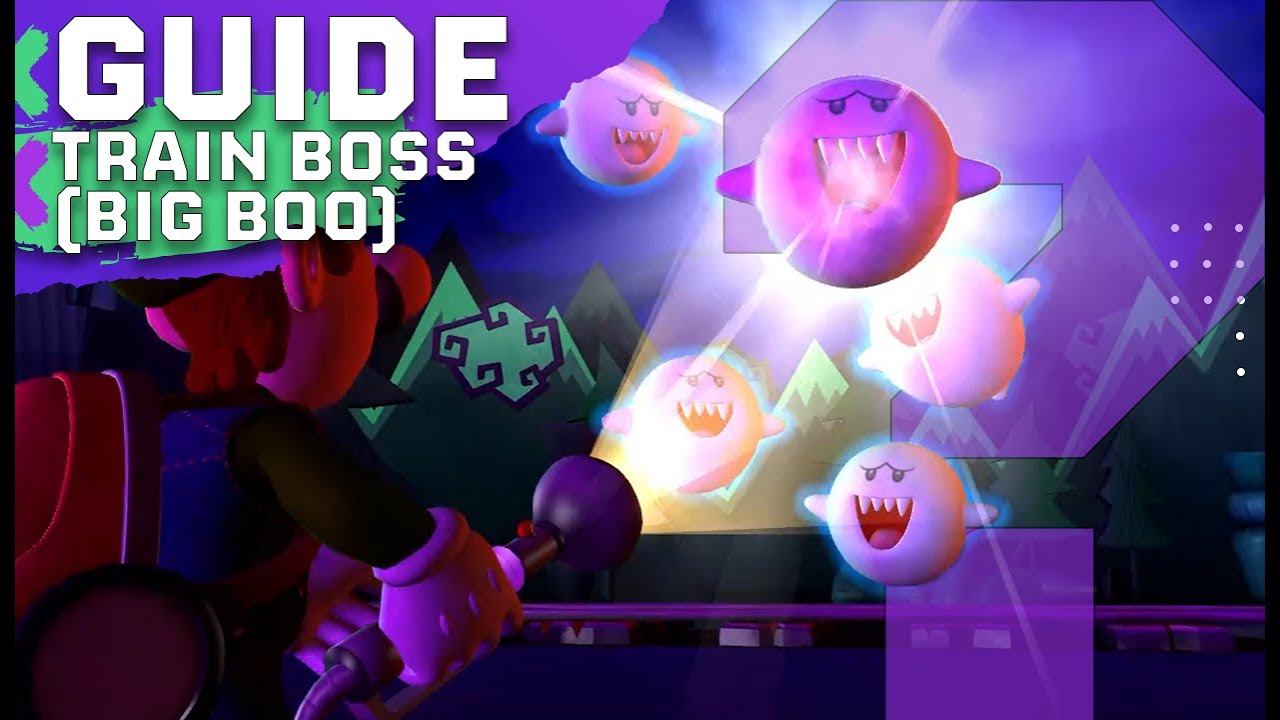 How to Beat The Train Boss in Luigis Mansion 2 HD - YouTube