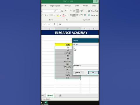 Replace Errors by Zero #excel #msexcel #msexceltutorial #shortsvideo #msexceltrick #shorts #zero ...