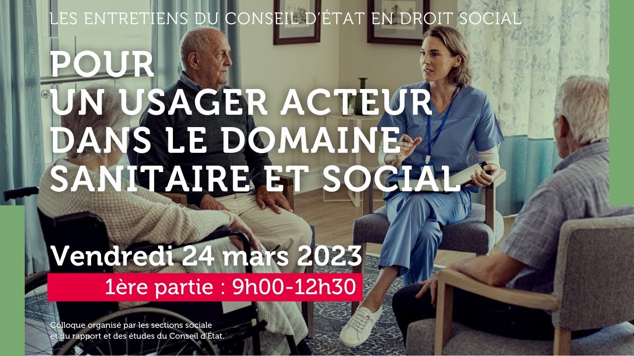 Pour un usager acteur dans le domaine sanitaire et social - YouTube