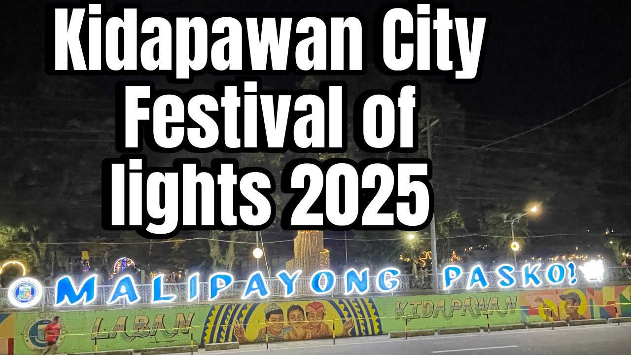 Kidapawan City Festival of Lights 2025 - YouTube