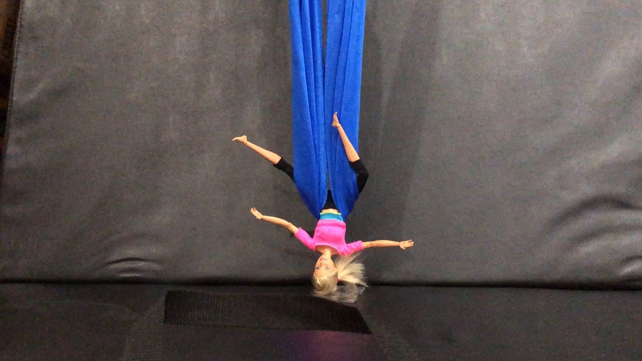 Barbie tries aerial 2 - YouTube