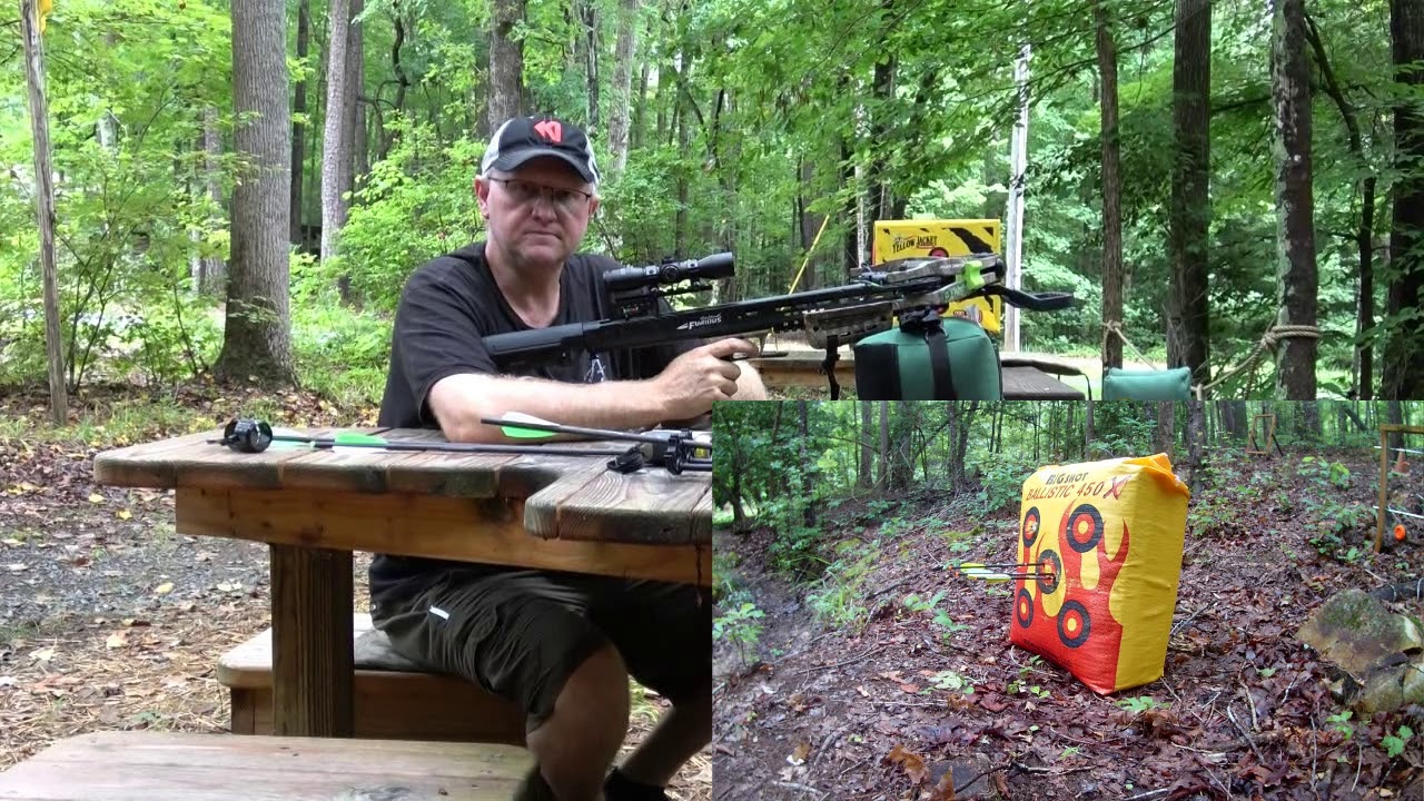 Shooting the Killer Instinct Furious 370 Crossbow 40 to 50 yards, part ...