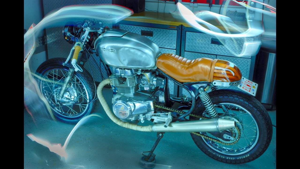 Honda CM400E Cafe Racer - YouTube