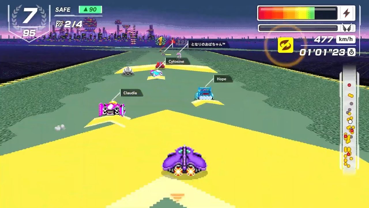 F-Zero 99 - BUFFED Fire Stingray in a Ace League - YouTube