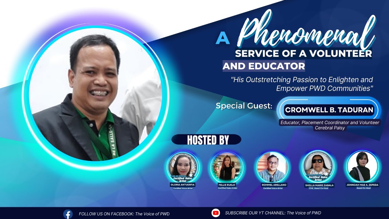 The Voice of PWD - Power, Wisdom and Dynamism | September 23, 2022 ...