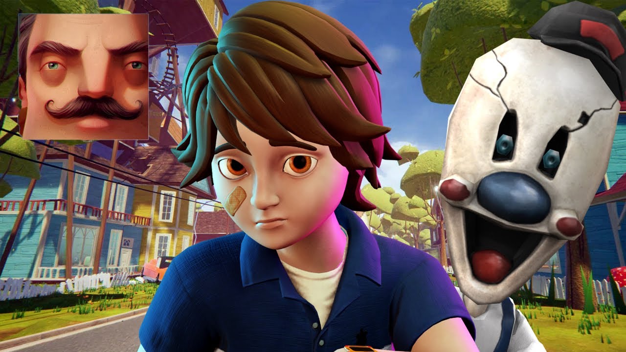 Hello Neighbor - New Neighbor Big Gregory FNAF Security Breach Act 2 ...