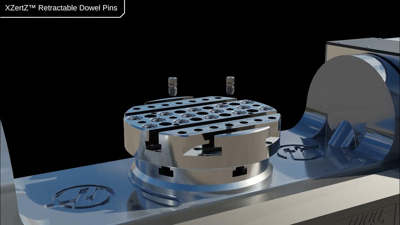 D-Drive 5 Axis Vise Boosts Production On Haas Trunnion - YouTube